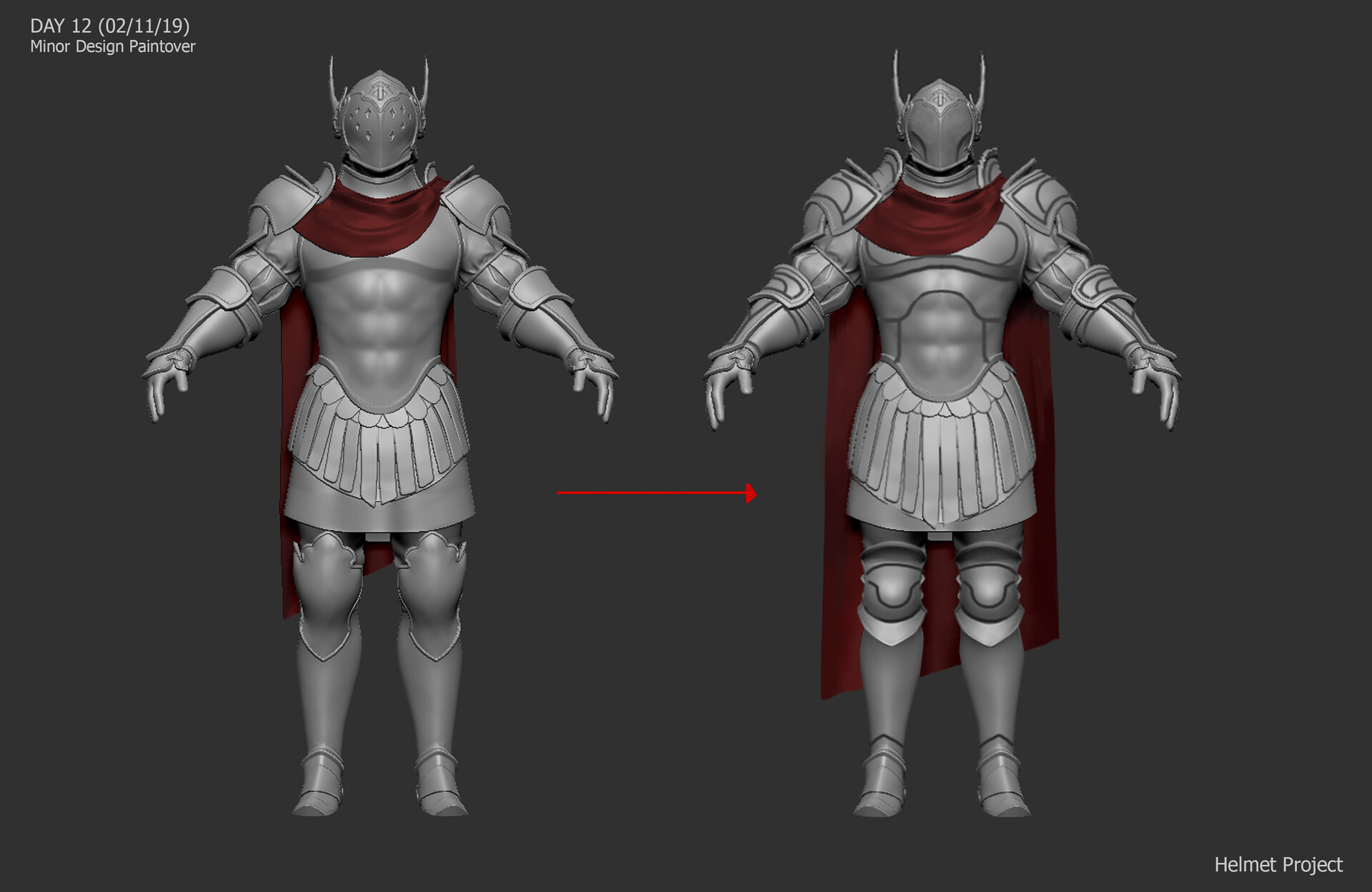 ArtStation - Year 3: Helmet Project