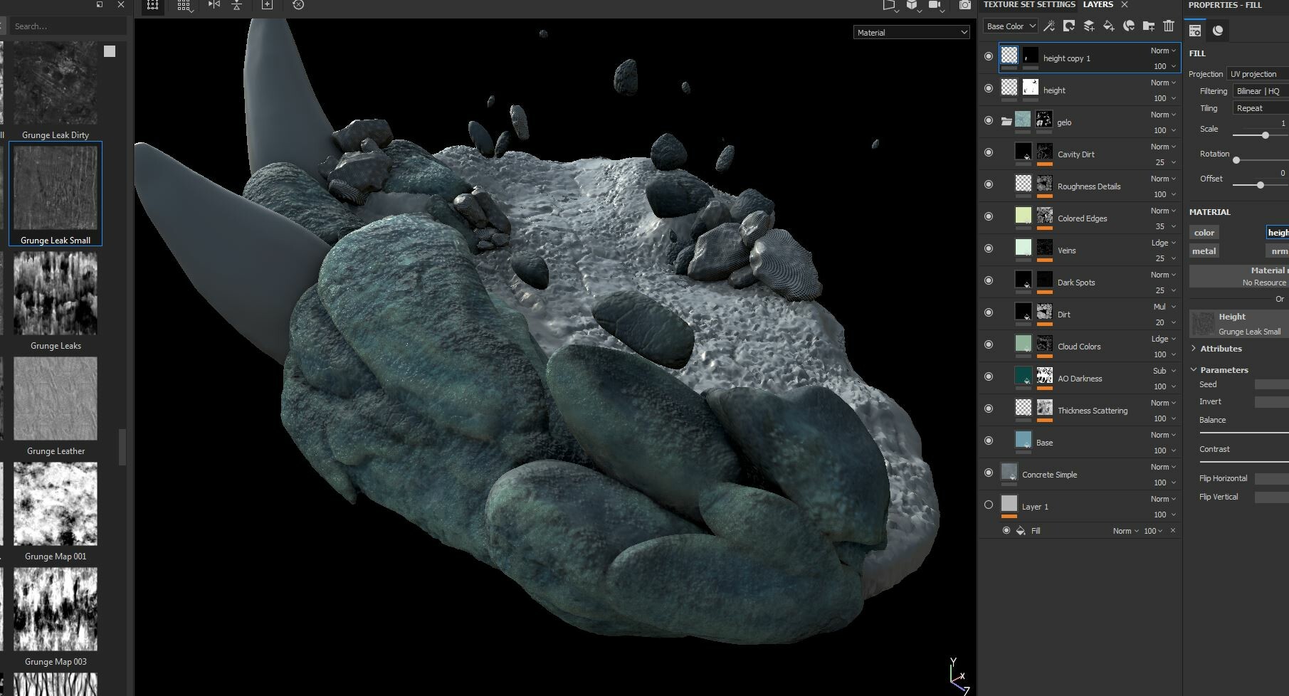 ArtStation - start base texturing