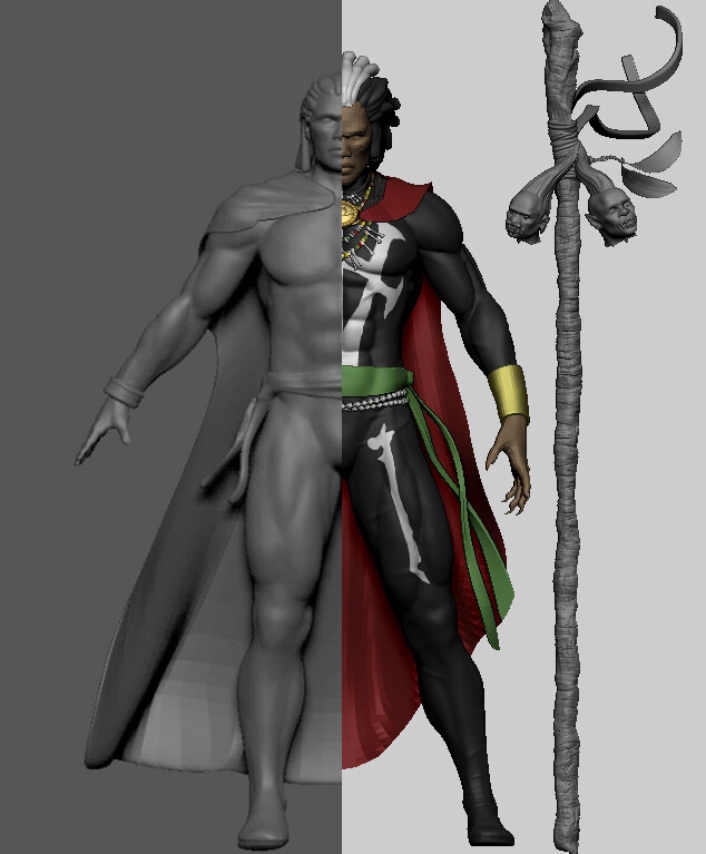 ArtStation - W.I.P. - Doctor VOODOO