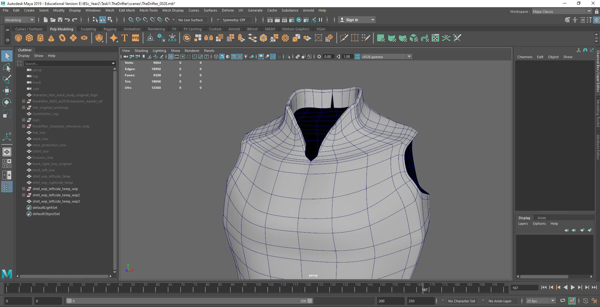ArtStation - 25-11-2019 / Character modelling in this brief afternoon ...