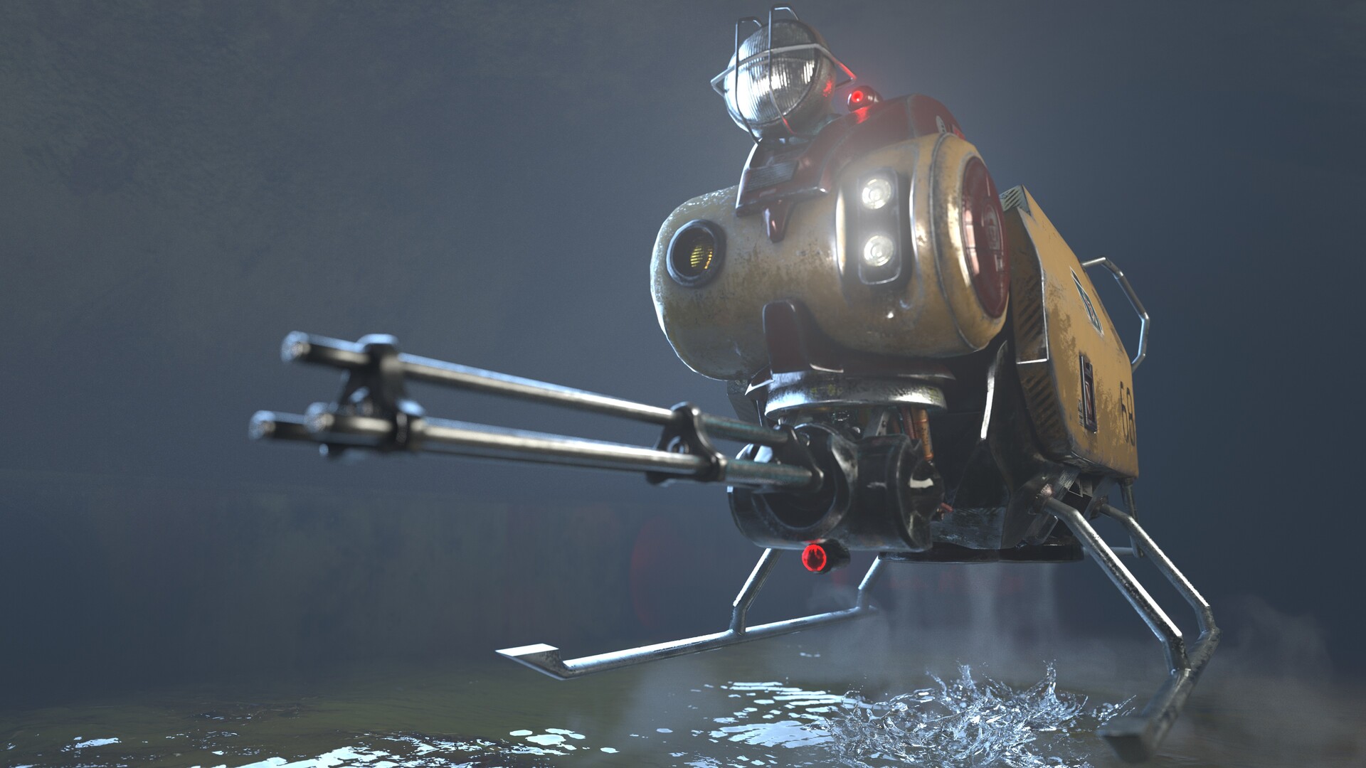 ArtStation - Akira Flying Platform