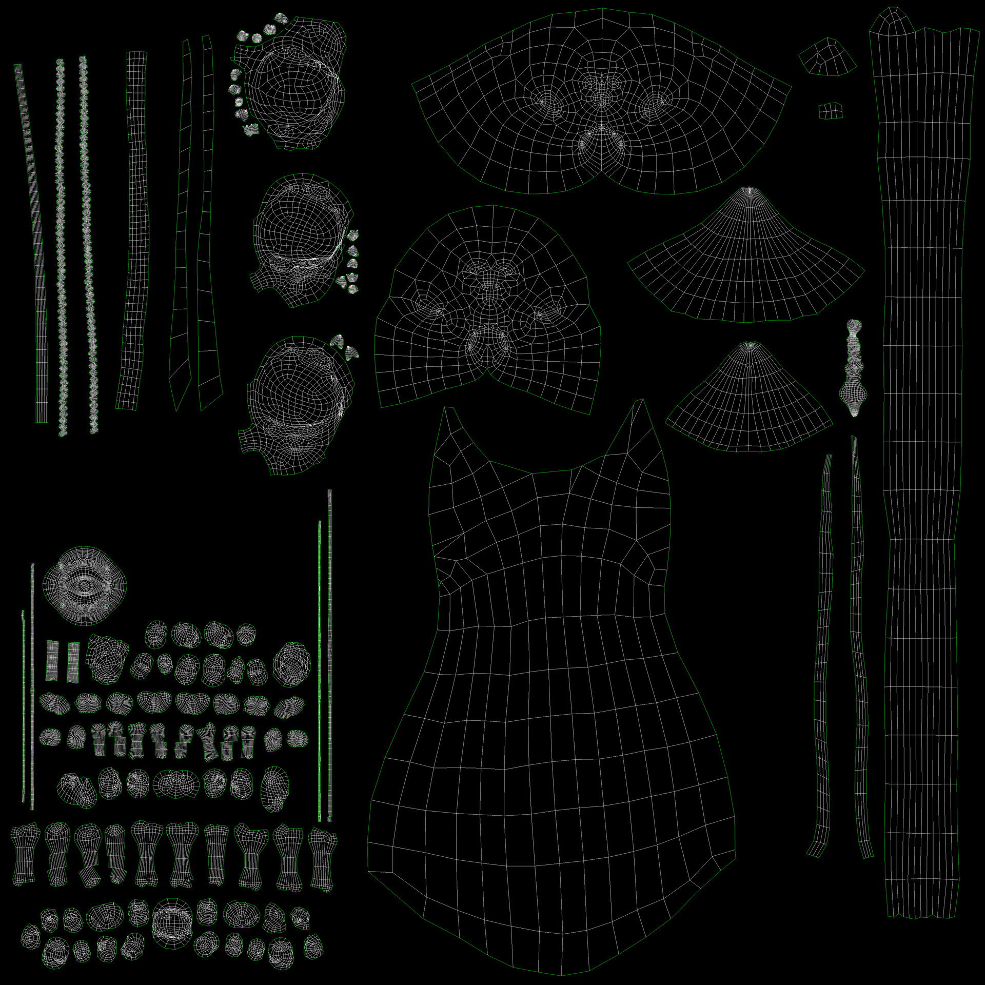 ArtStation - Doctor Voodoo - UV map