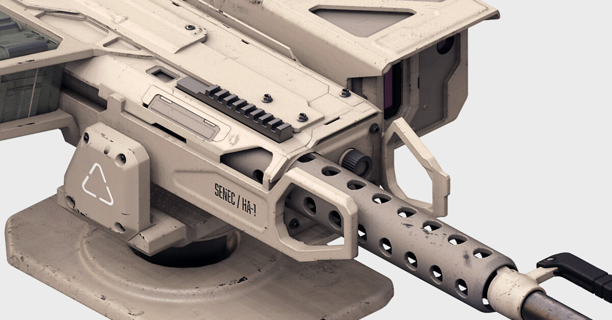 ArtStation - Heavy APC WIP - Keyshot Texturing