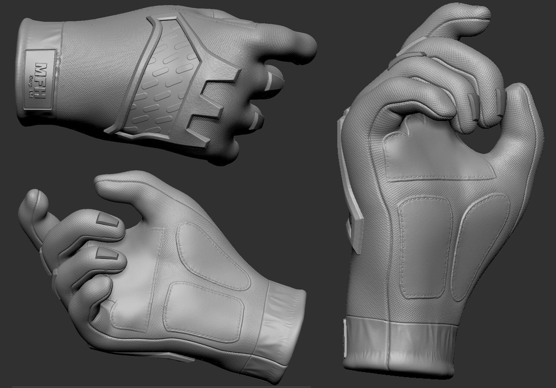 ArtStation - Glove progress [WIP]