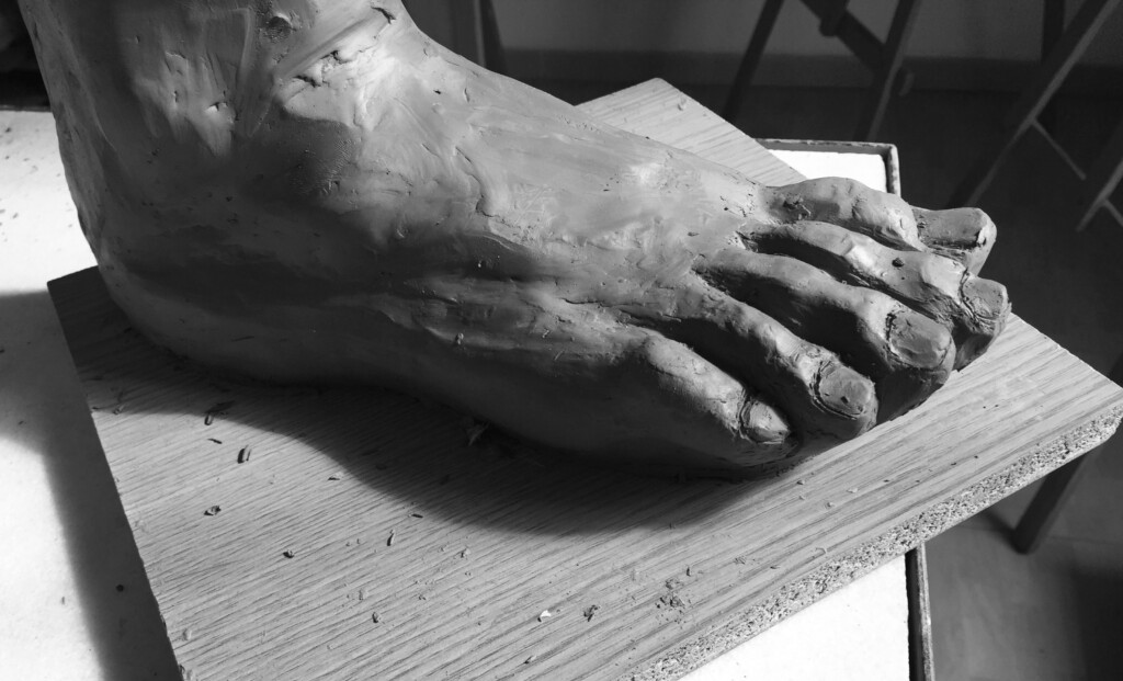 ArtStation - Traditional sculpting of hand and feet