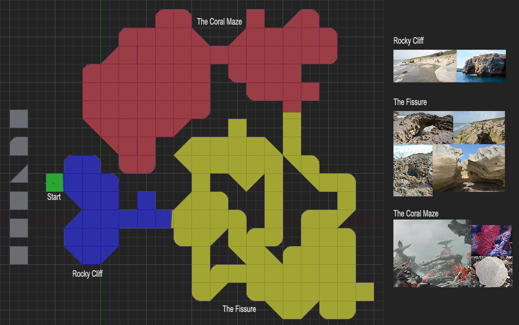 ArtStation - Vertex shader and level design.