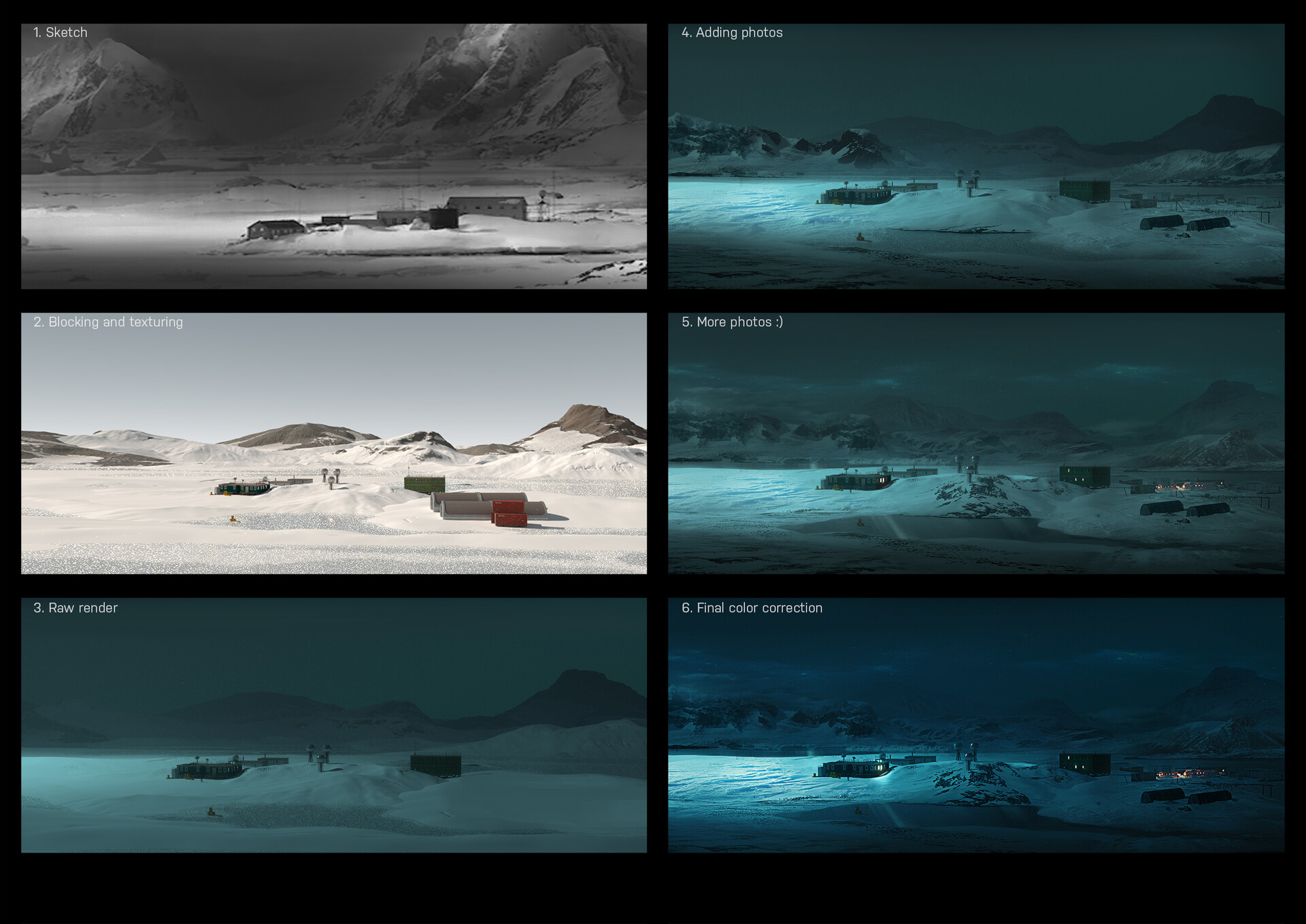 ArtStation - Keyframe process