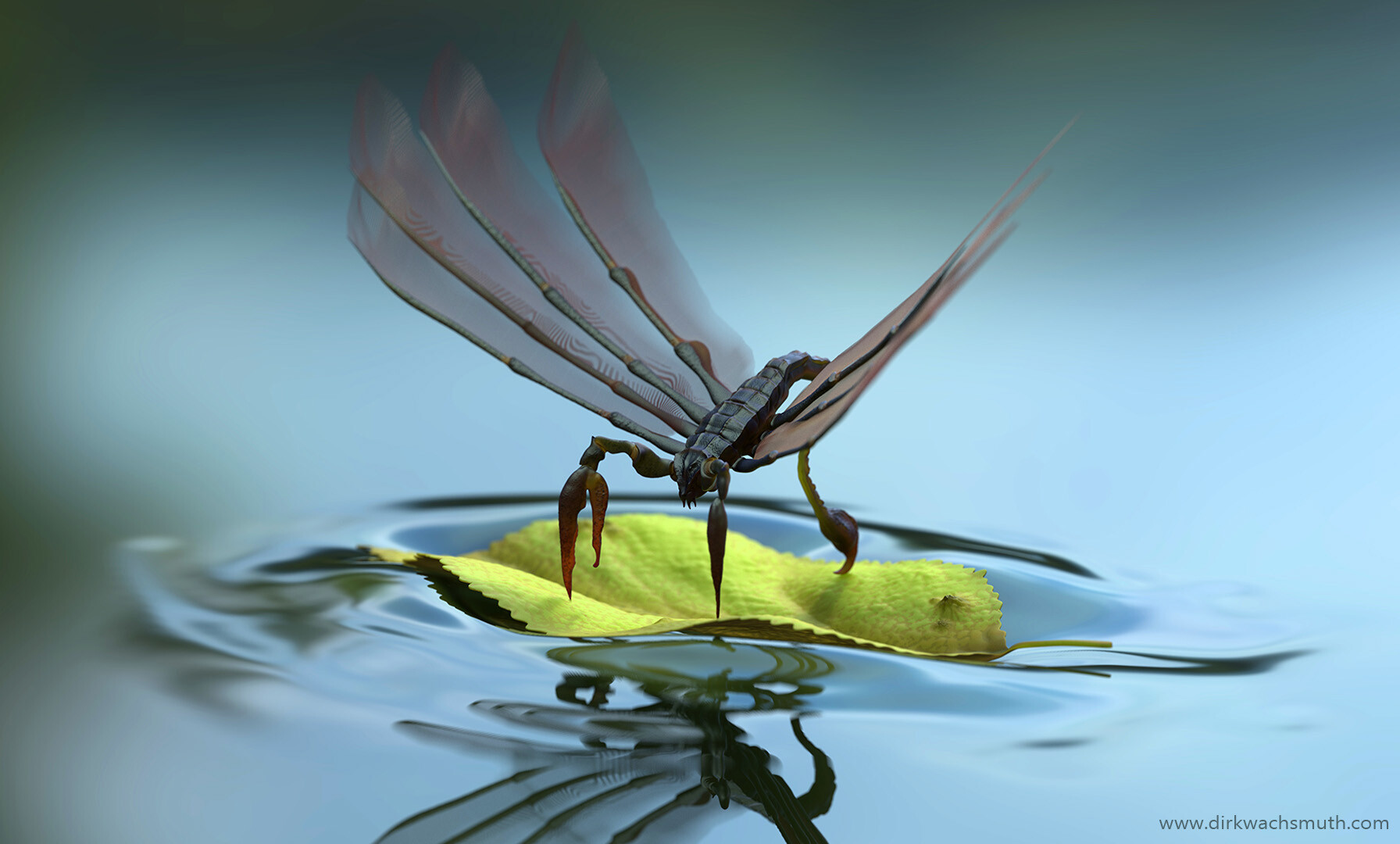 Flying Scorpion Comic