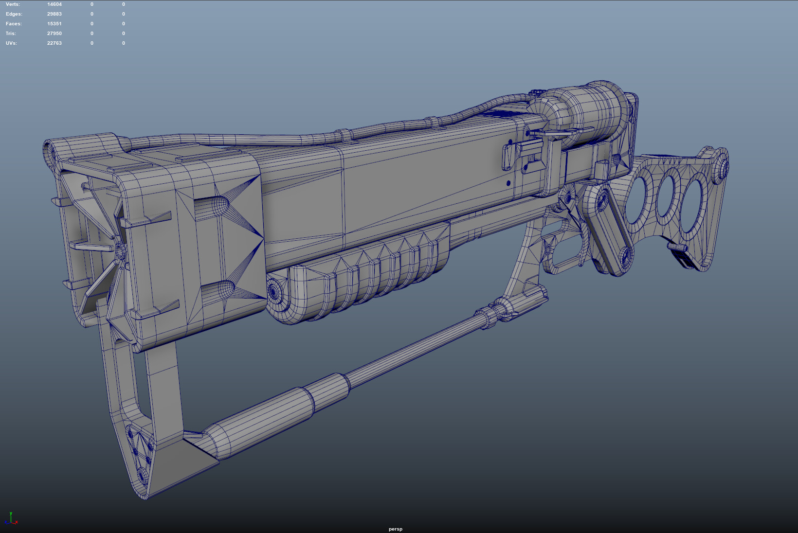 ArtStation - Fallout AER9 WIP #001