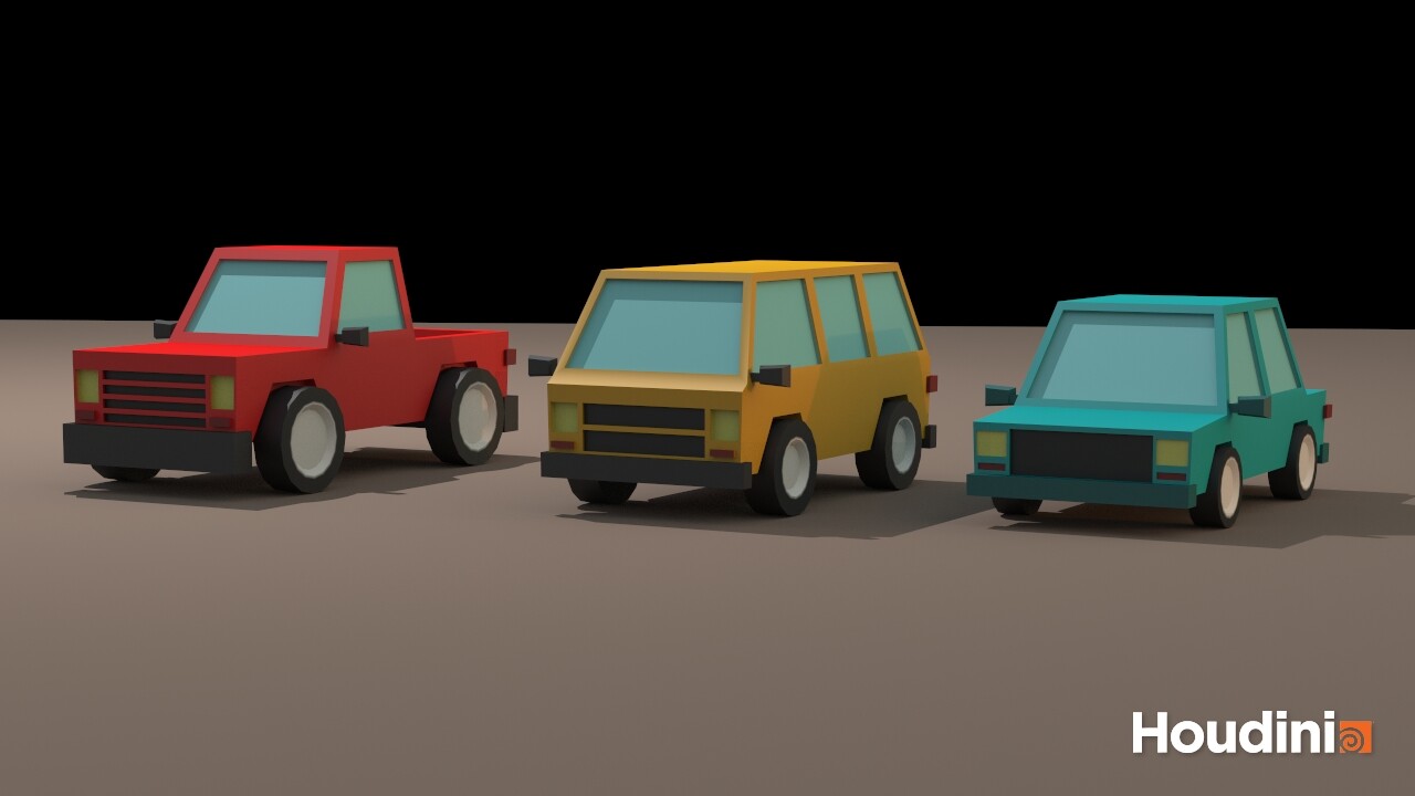 ArtStation - Building a Procedural Vehicle in Houdini