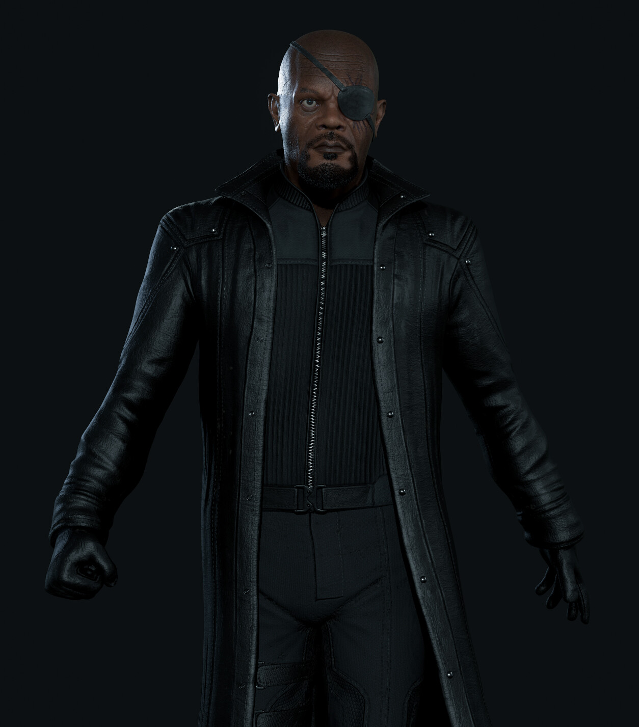 ArtStation - Nick Fury