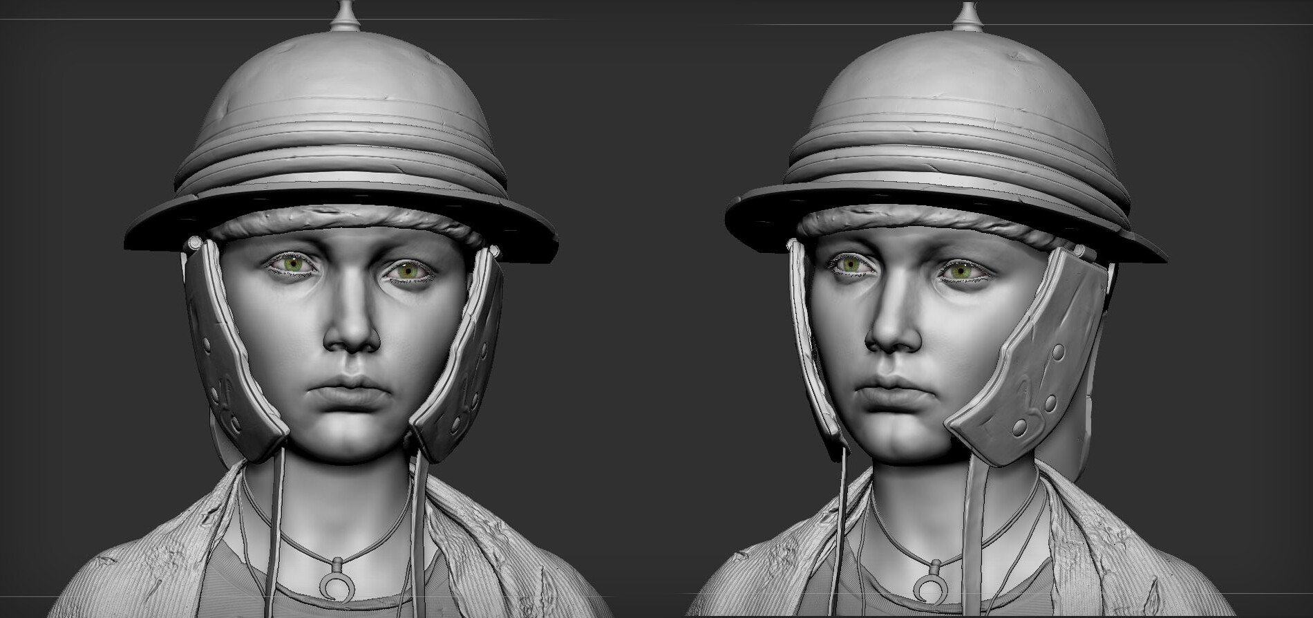 ArtStation - Little Soldier (WIP2)