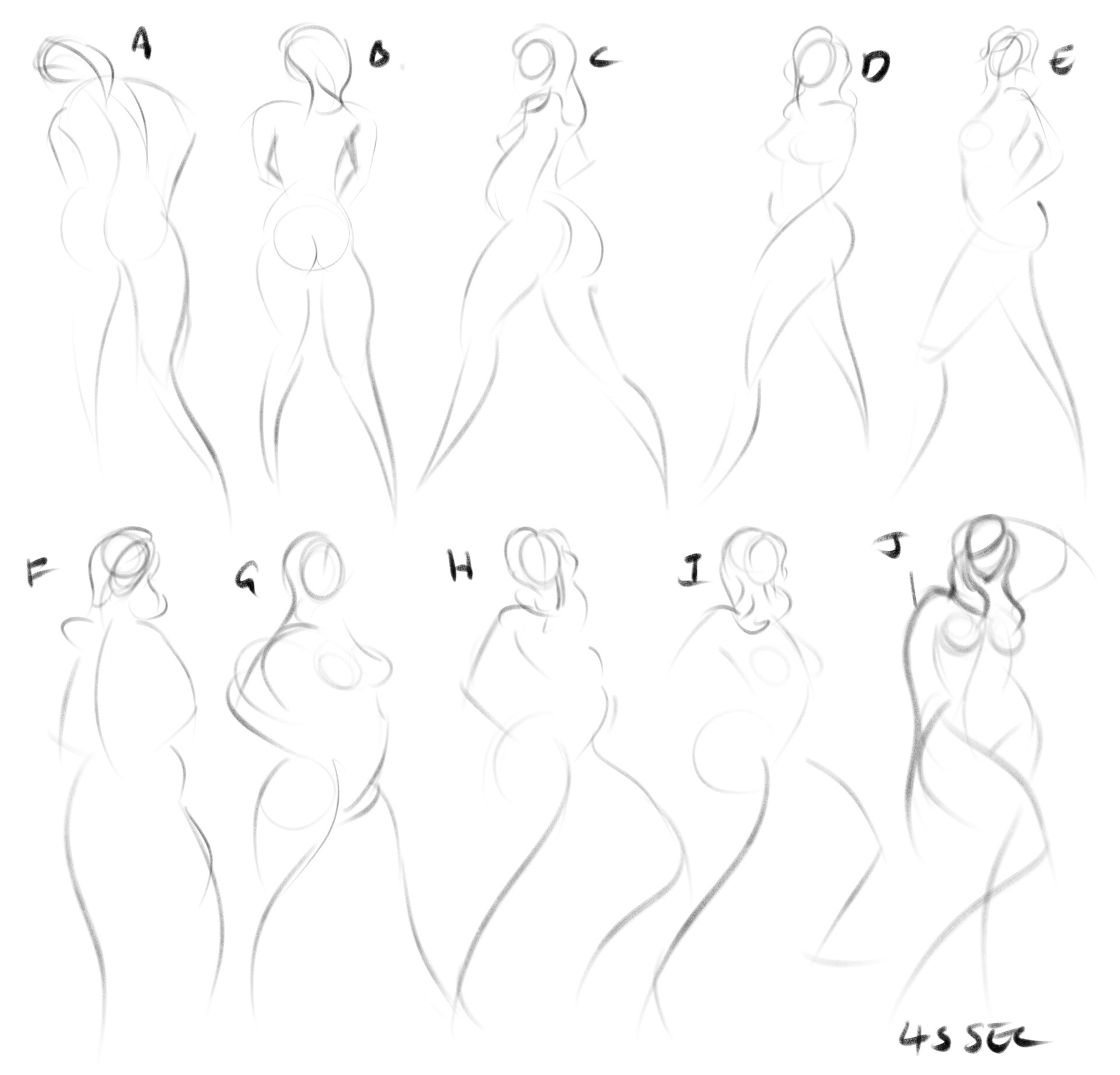 female arm pose reference