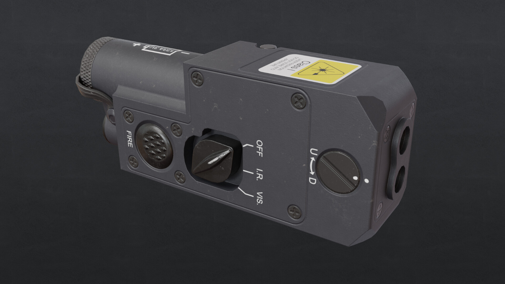 ArtStation - Making of the laser pointer. Blender, Painter, Designer.