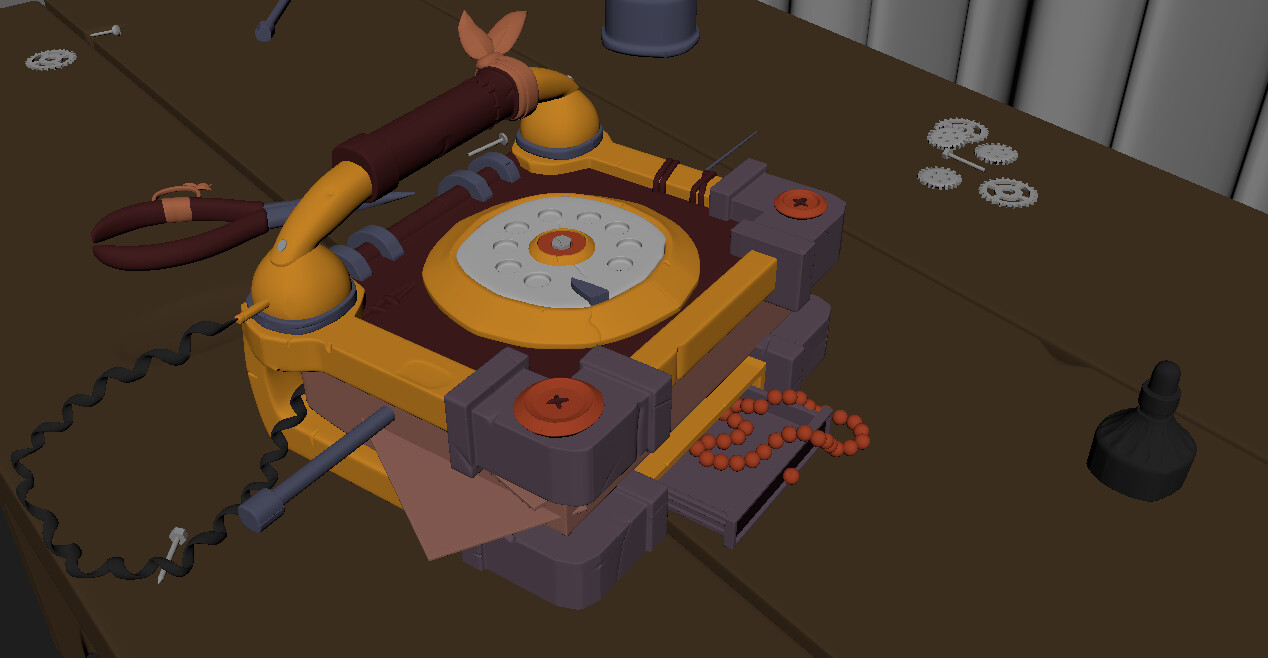 ArtStation - Introduction to Production Modeling week 3