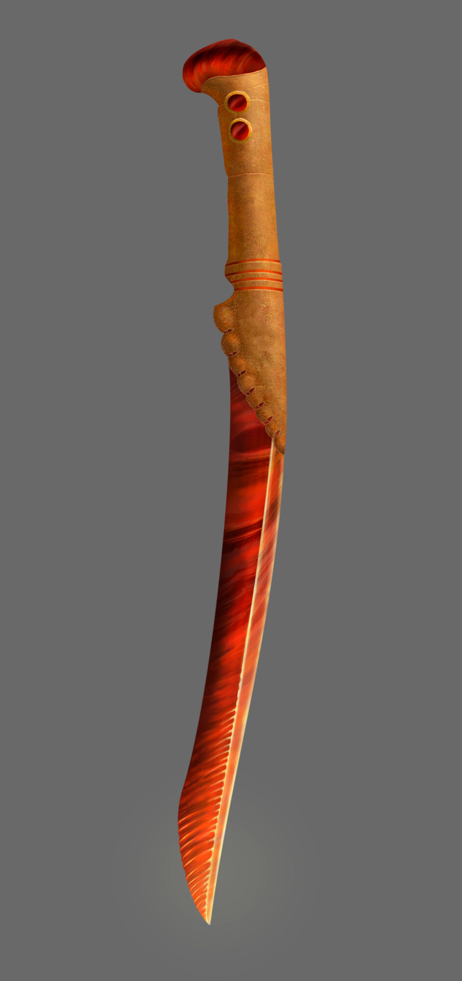 Sheri Hansen Art - Glass Dagger