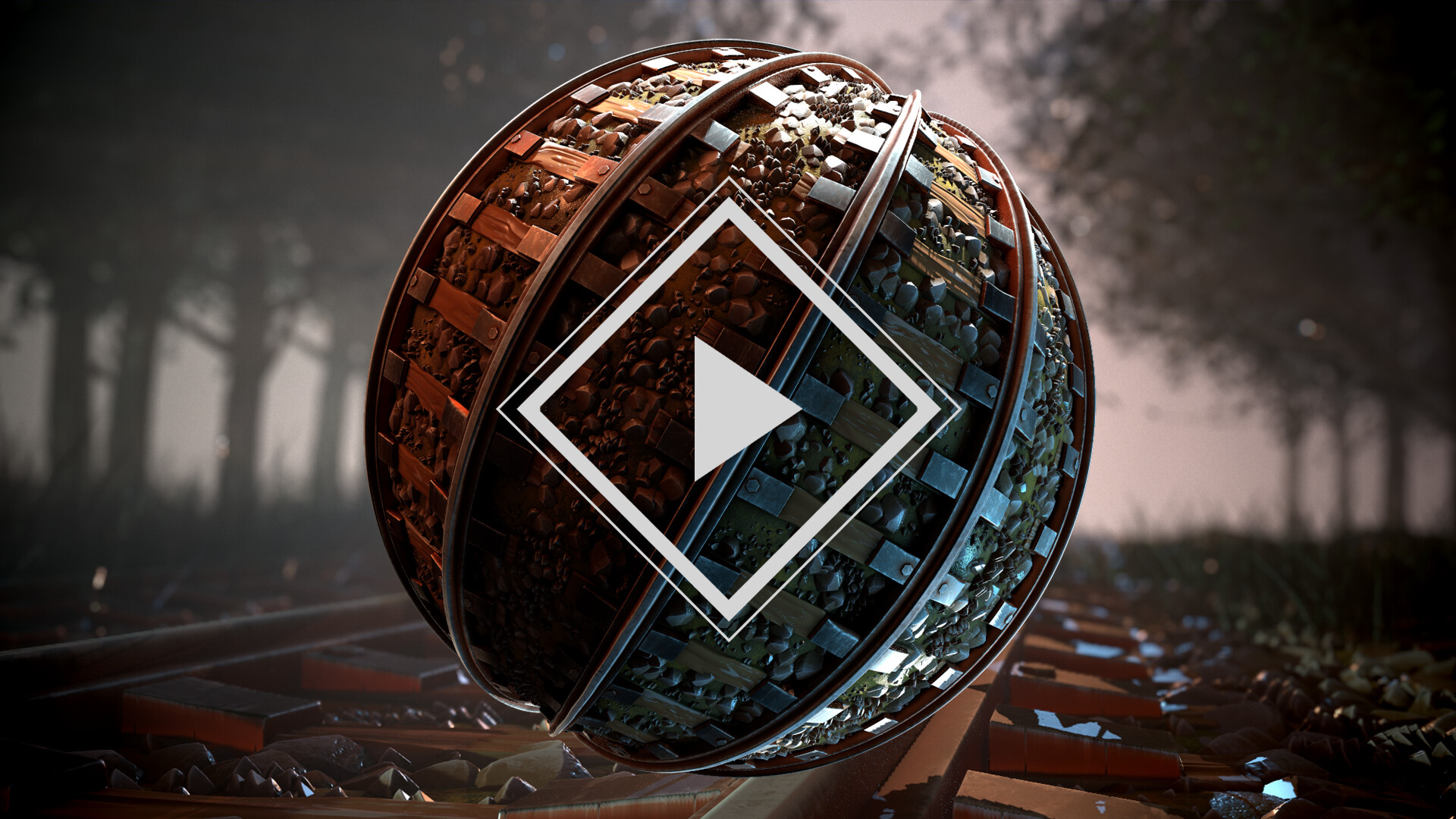 ArtStation - Free SD Train Track Tutorial