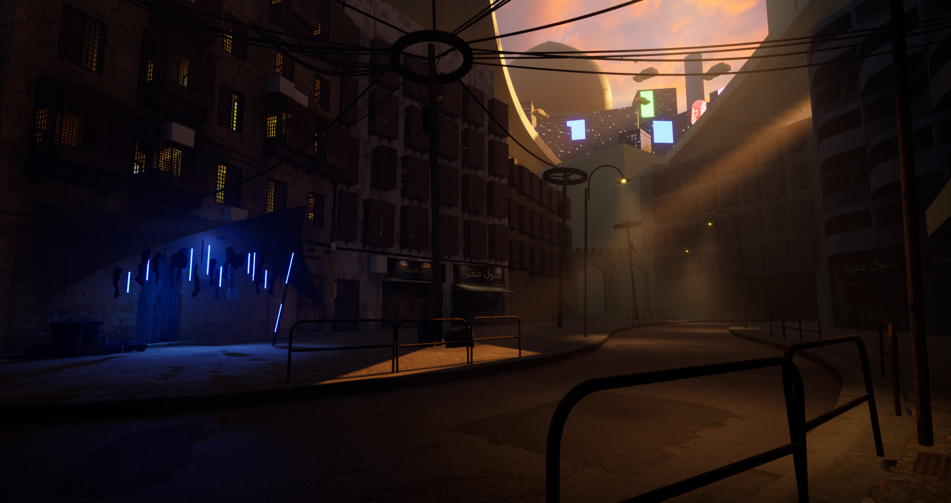 ArtStation - Cyberpunk Challenge - Dystopian Arab World: Orange world! #5