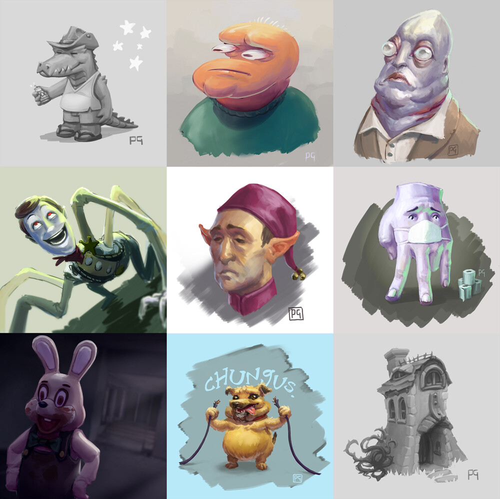 ArtStation - Some Random Sketches