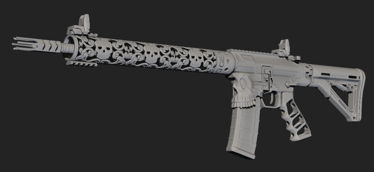 ArtStation - My AR-15 Journey #4 All Parts Assembled