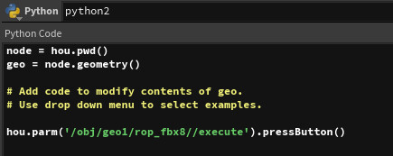 George Hulm - Python in Houdini 1 : Batch Exports with "For Loops"