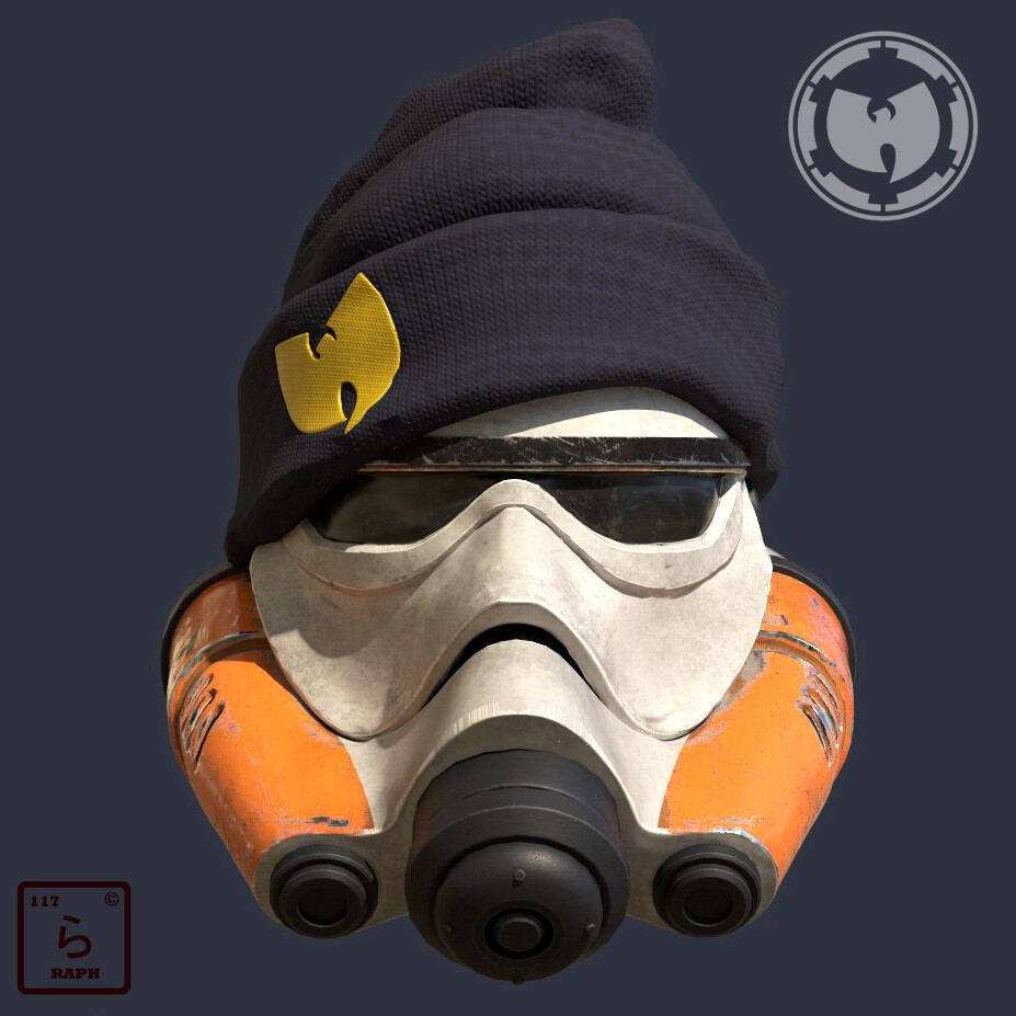 ArtStation - Wu - Trooper 01: Ghostface Trooper