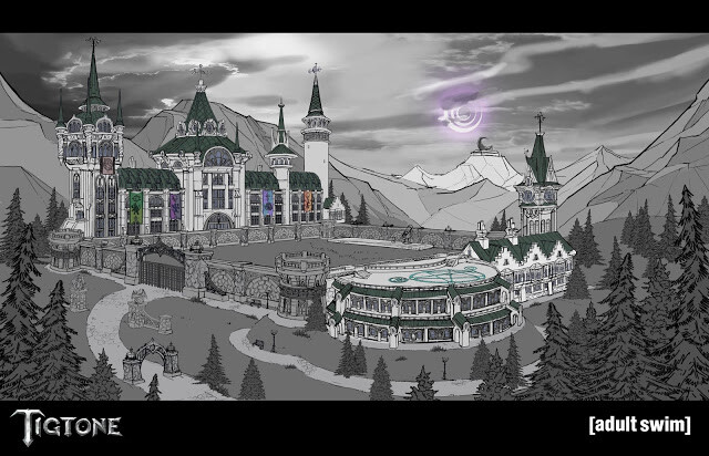 ArtStation - Tigtone and the Series BG Designs