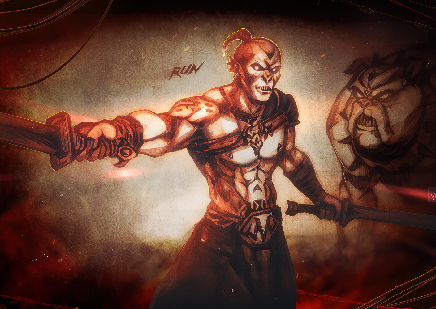 ArtStation - 🗡 You Better Run 🗡