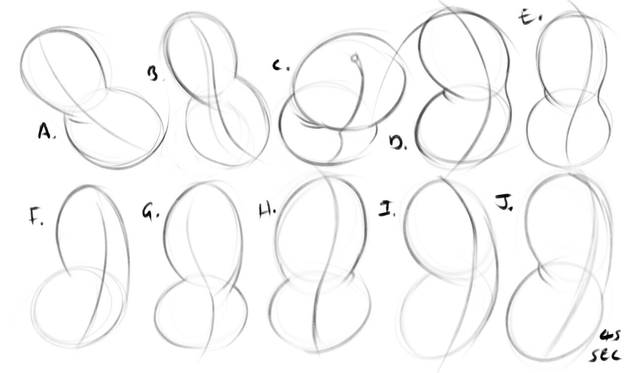 ArtStation - IPad Doodle Blog - Gesture/Bean - April 22nd 2020