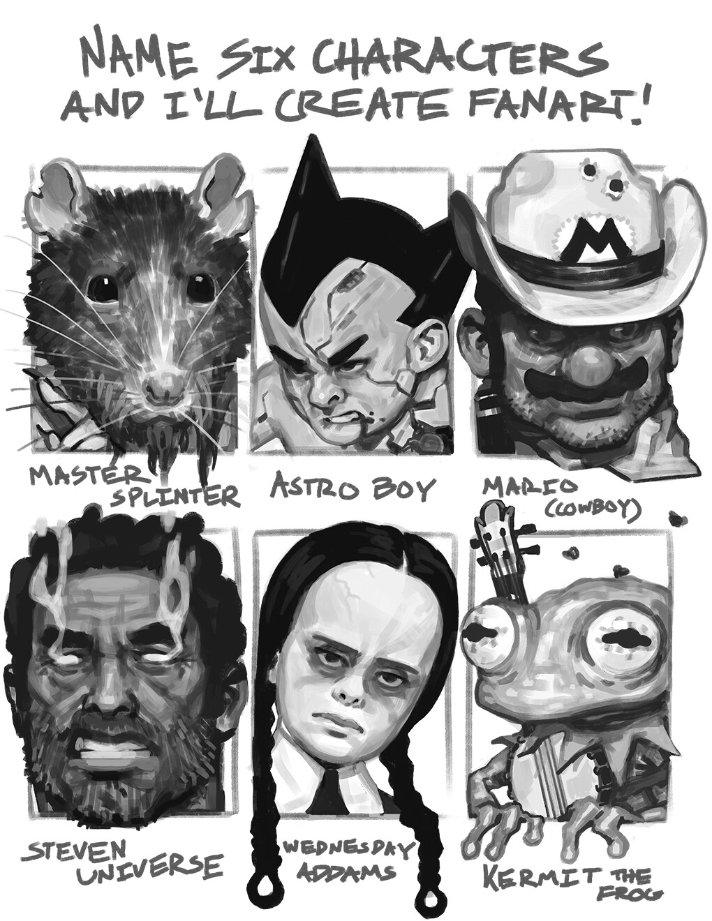 ArtStation - Six Fanarts!