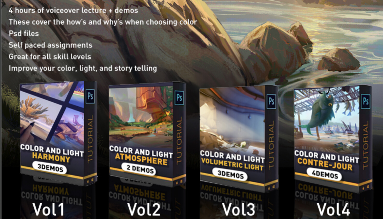 ArtStation - How to design A picture part 2 now available