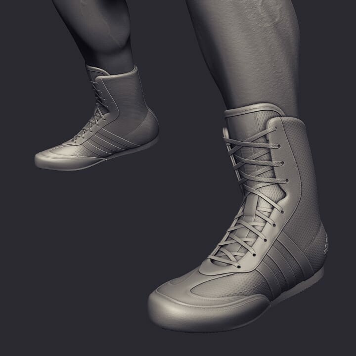 ArtStation - Boxer WIP