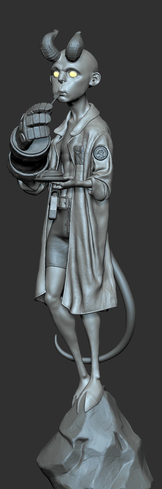 ArtStation - Pancake Hellboy II