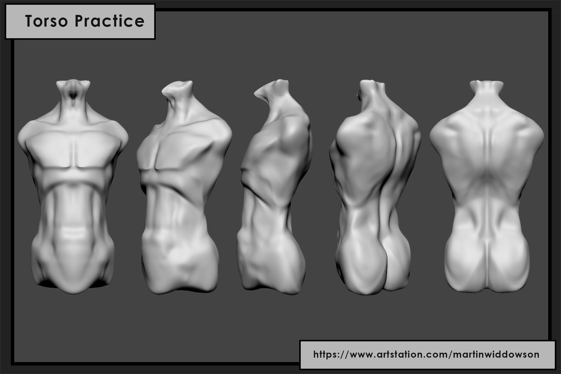 ArtStation - Anatomy studies