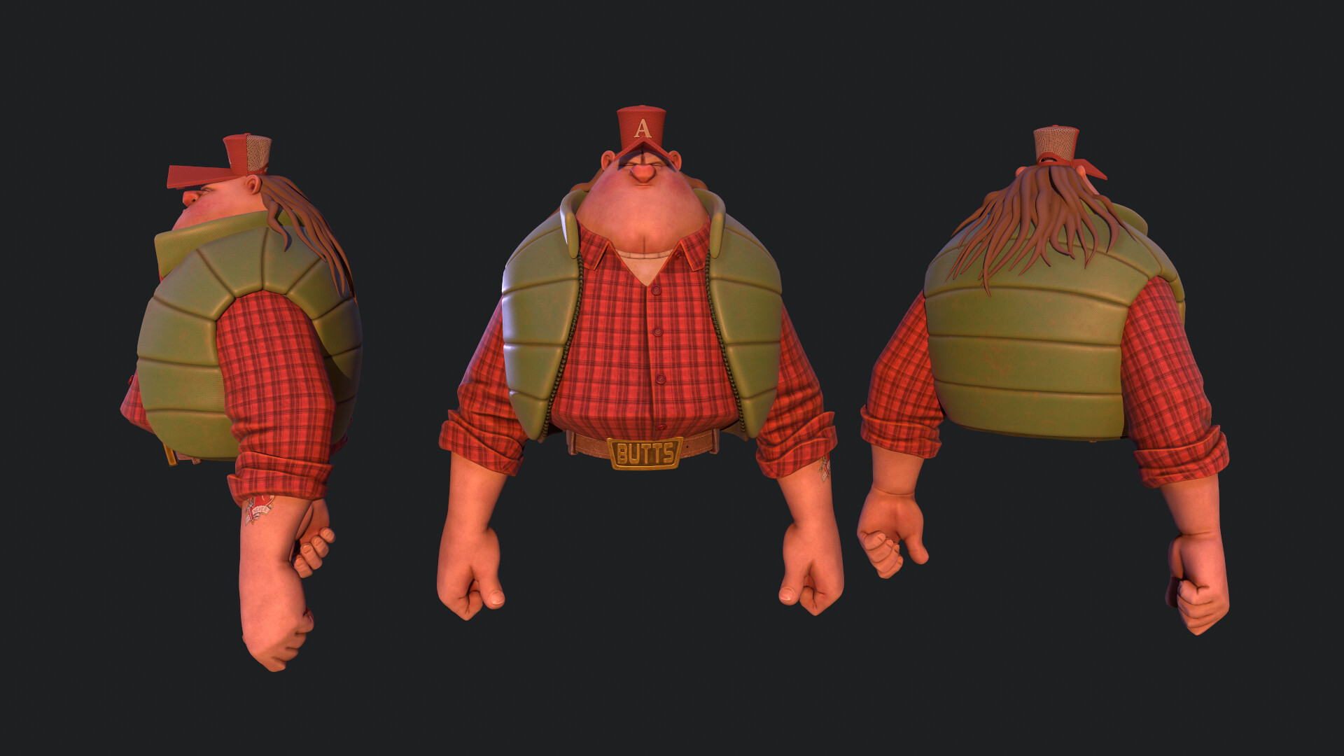 ArtStation - Hair WIP