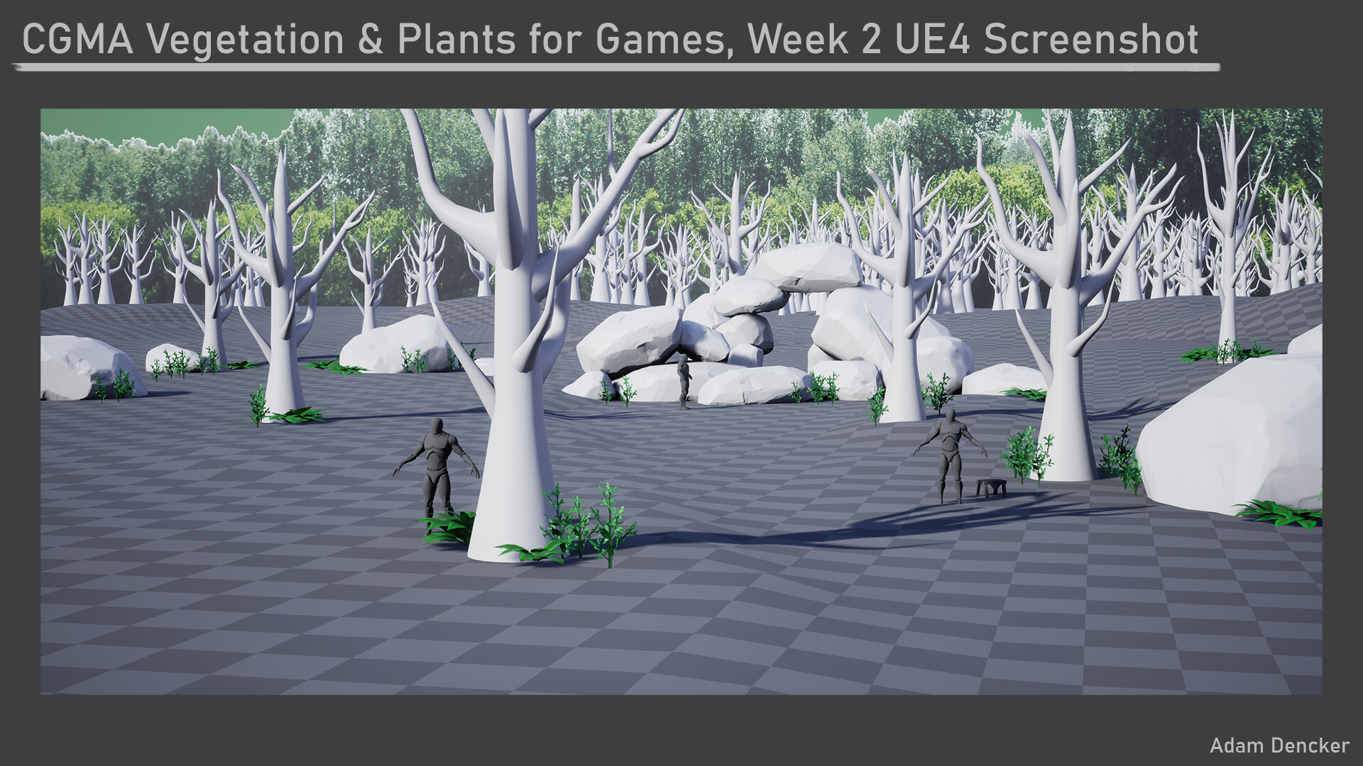 ArtStation - CGMA Class - Vegetation & Plants for Games Pt.2