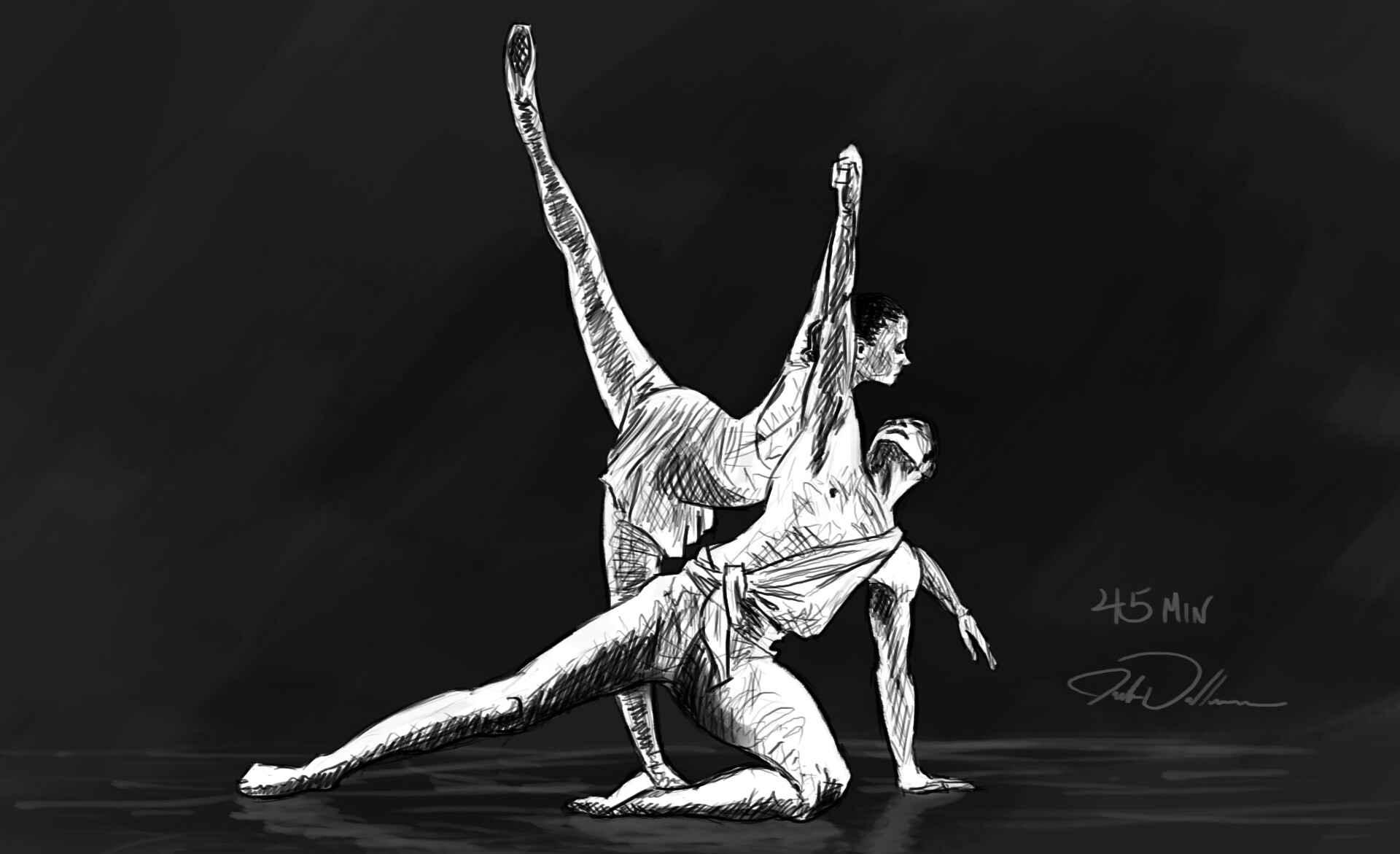 ArtStation - Study: Male and Female Figure 01