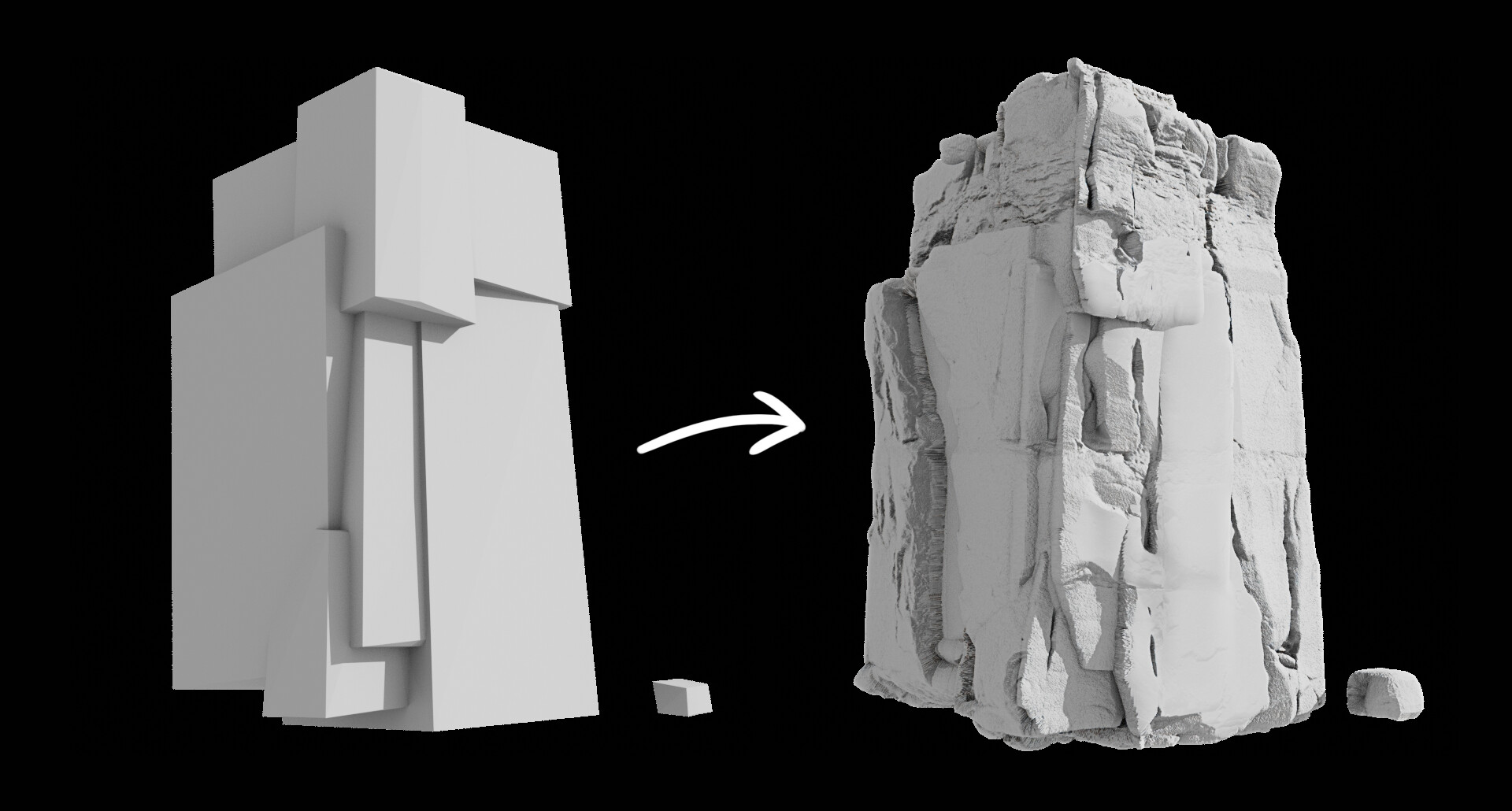 ArtStation - Procedural Rocks w/ Blender #2