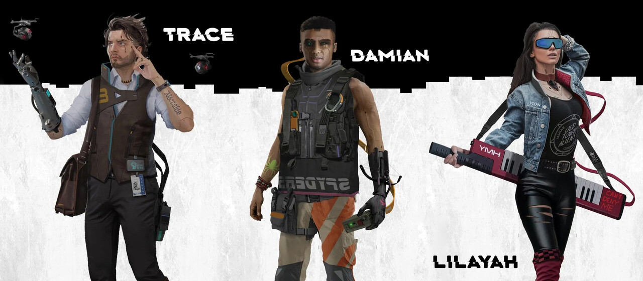 Adrian Marc - Cyberpunk Red: Meet the new Edgerunners