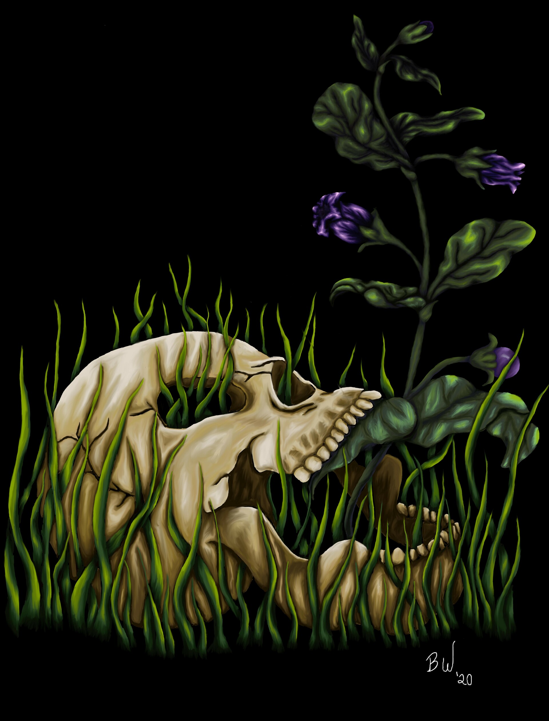 ArtStation - Death's Kiss Completion!!!!