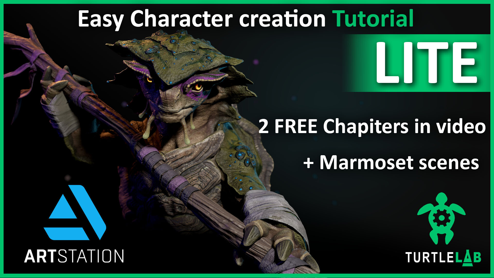 ArtStation - Easy Character creation Tutorial - LITE version