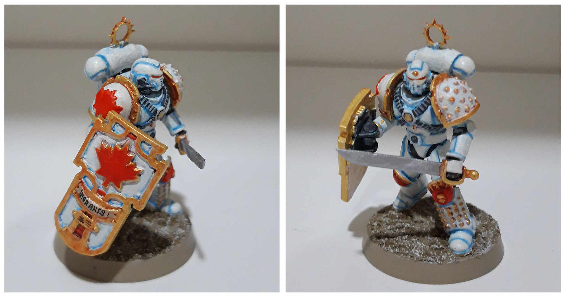 ArtStation - Canadian Blade Guard Space Marine Printed & Painted!