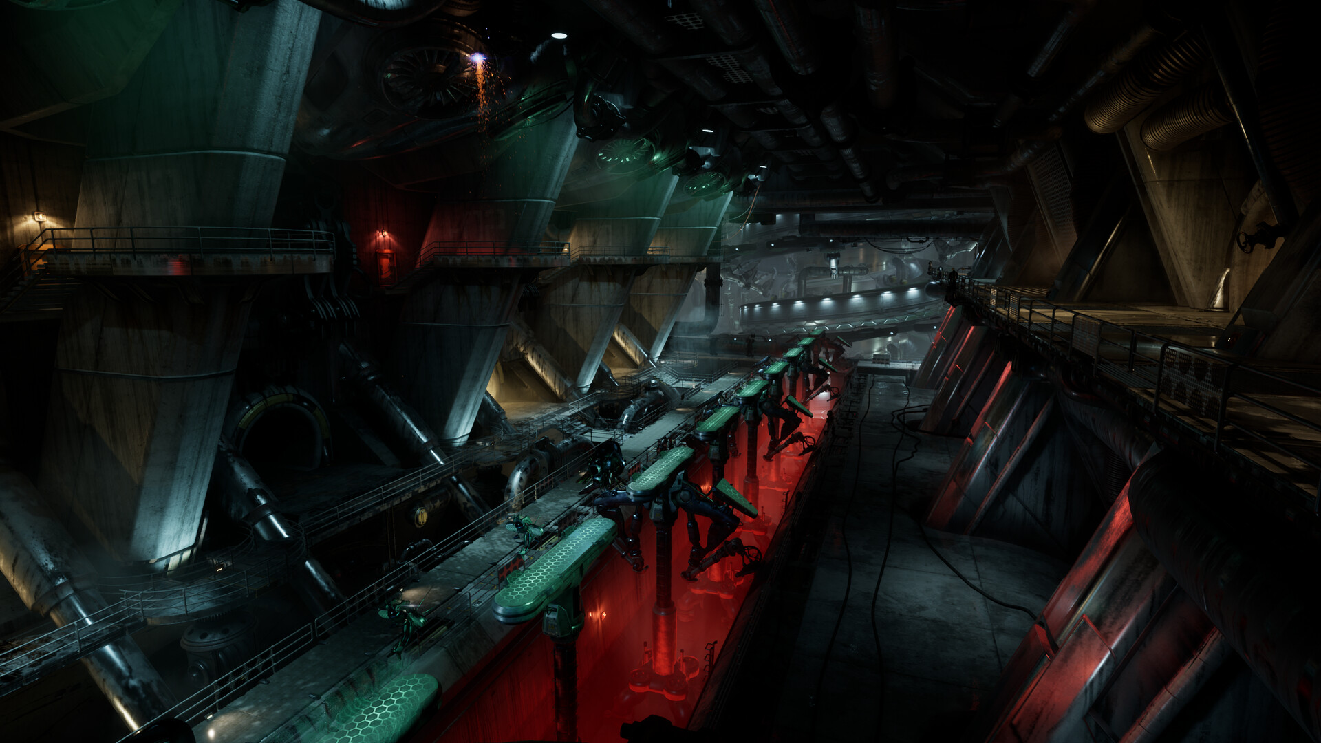 ArtStation - WIP - Infiltrator demo relighting [UE4]