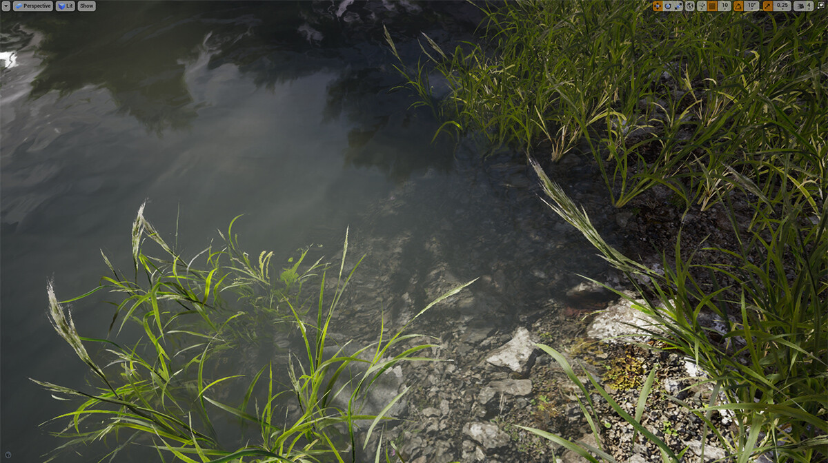 ArtStation - Unreal Engine simple water shader #2