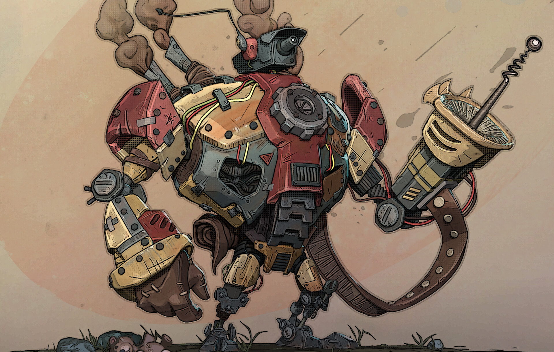 ArtStation - Finished my Cartoon Robot dude...