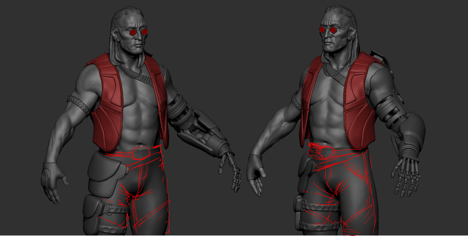 ArtStation - weekend progress