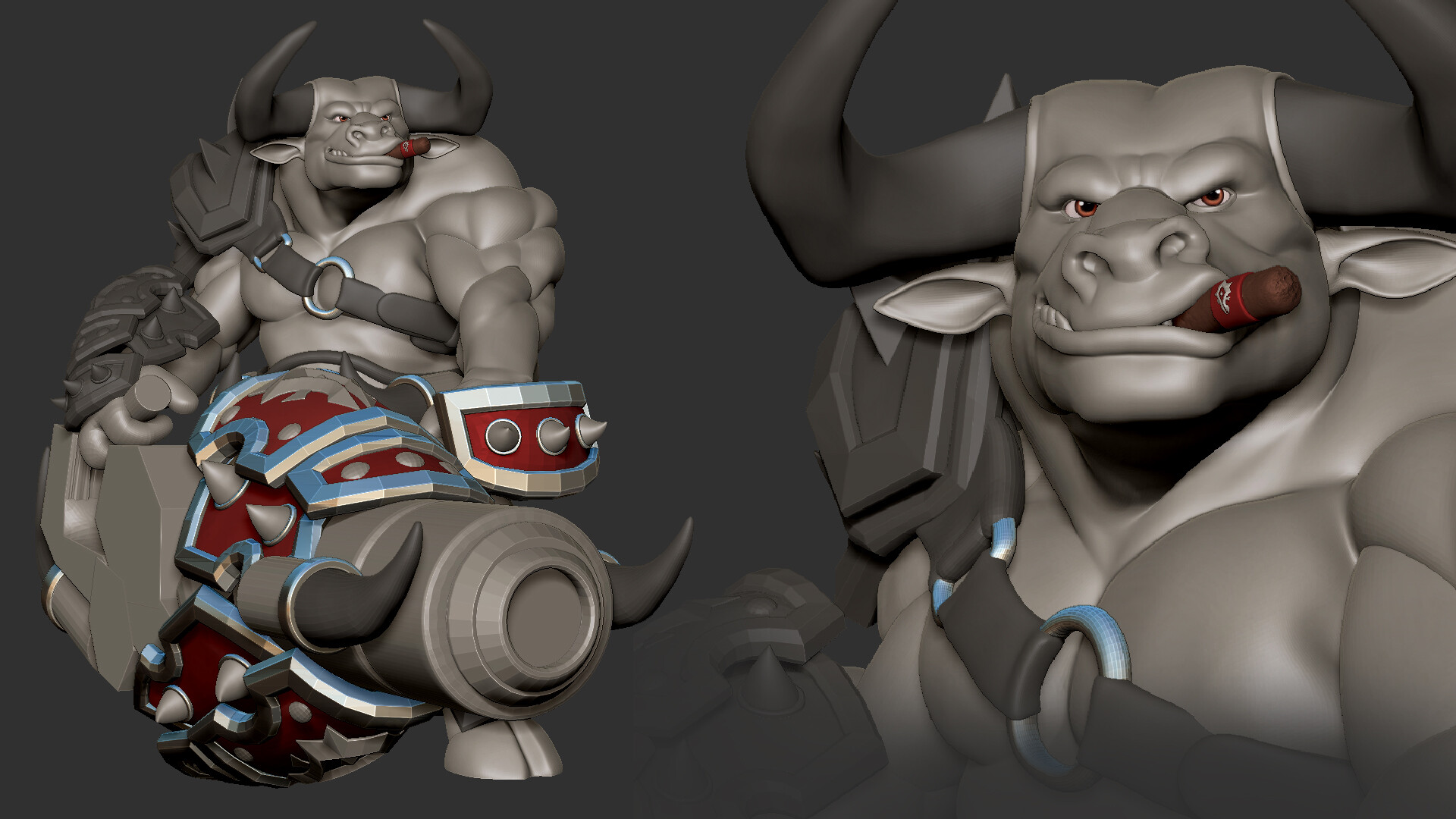 Warlords Of Draenor Character Models Tauren