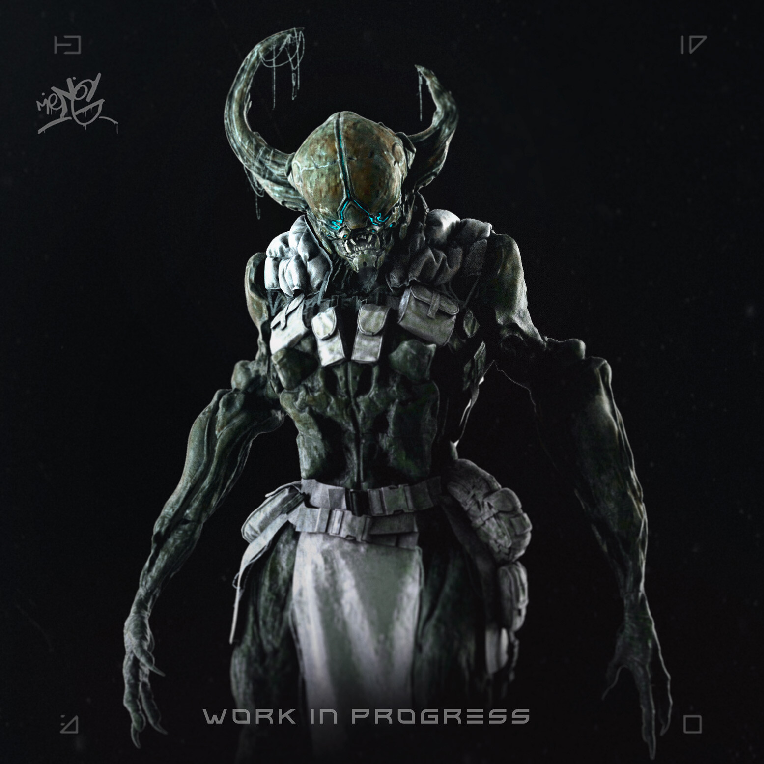 ArtStation - 3D Concept Art tutorial + Creature design WIP