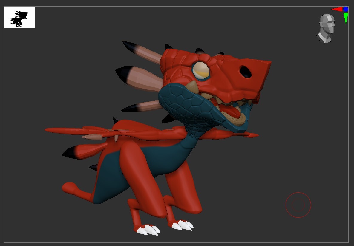 ArtStation - Satoshi Matsuura's Lesser Dragon