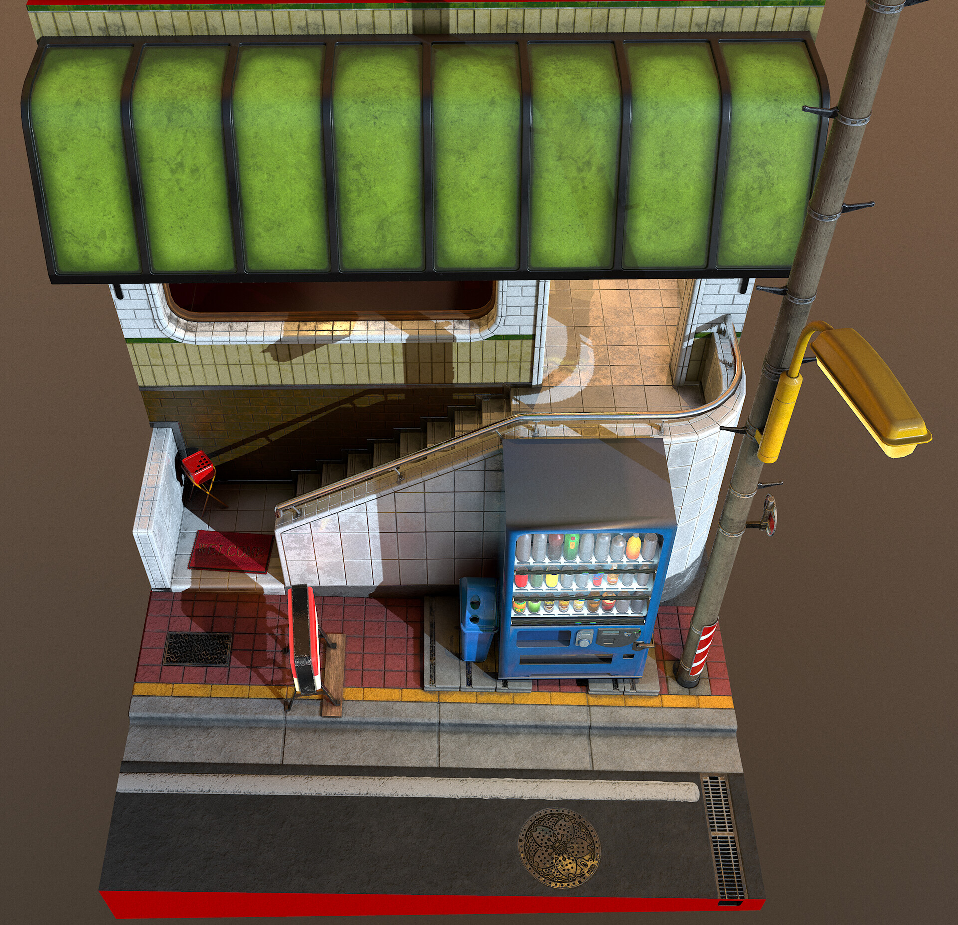 Desmond Walsh - Vending Machine WIP Part 4